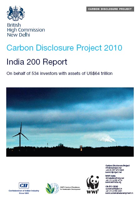 State Bank of India become signatory to the Carbon Disclosure Project ...