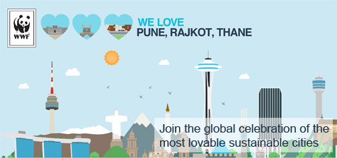 Vote for your favourite city through We Love Cities campaign | WWF India