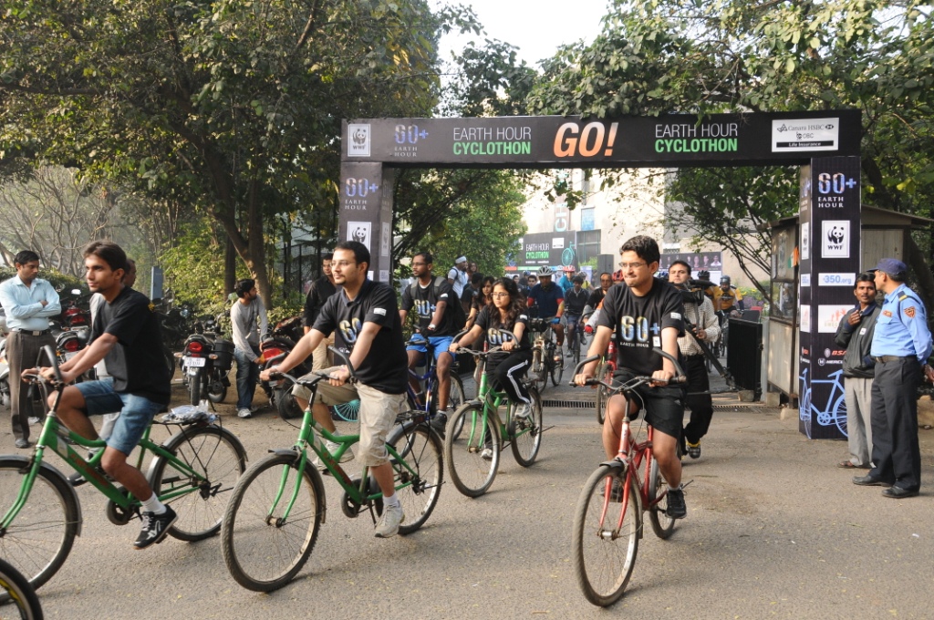 Earth Hour Cyclothon back in Delhi! | WWF India