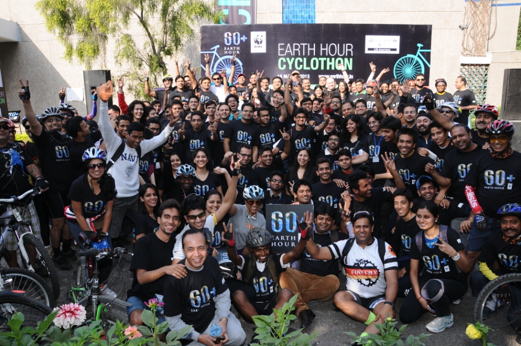 Earth Hour Cyclothon back in Delhi! | WWF India