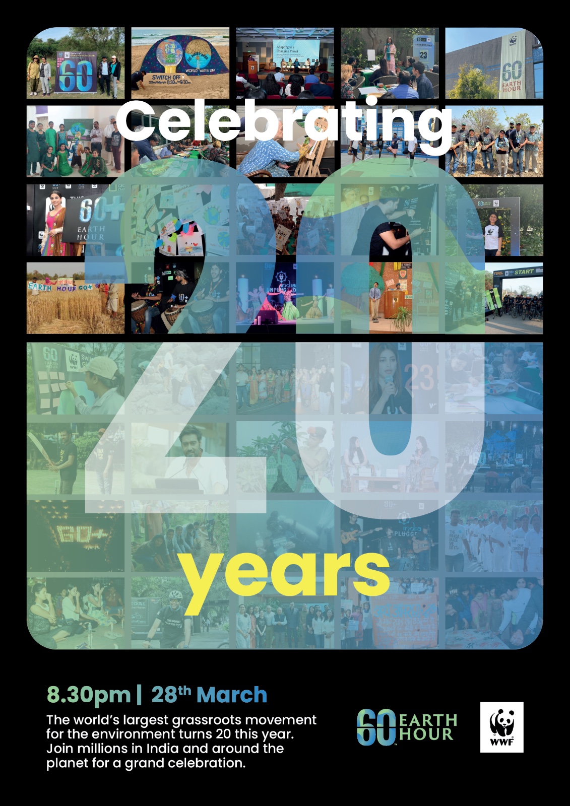 Earth Hour Turns 20: WWF-India Ignites Nationwide Celebration with ...